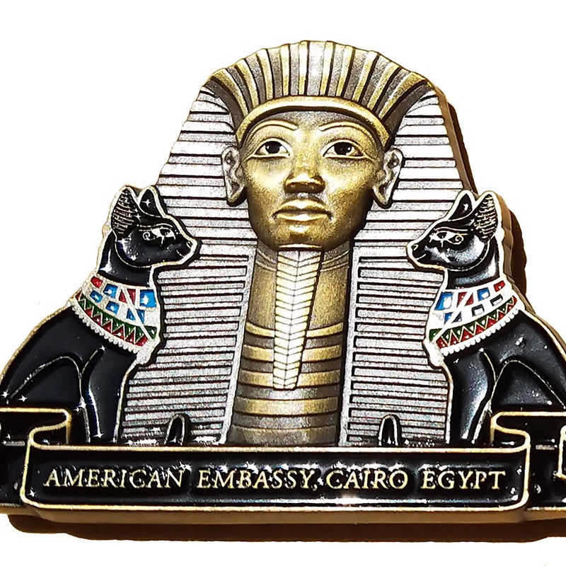 Challenge Coin Egypt - Etsy