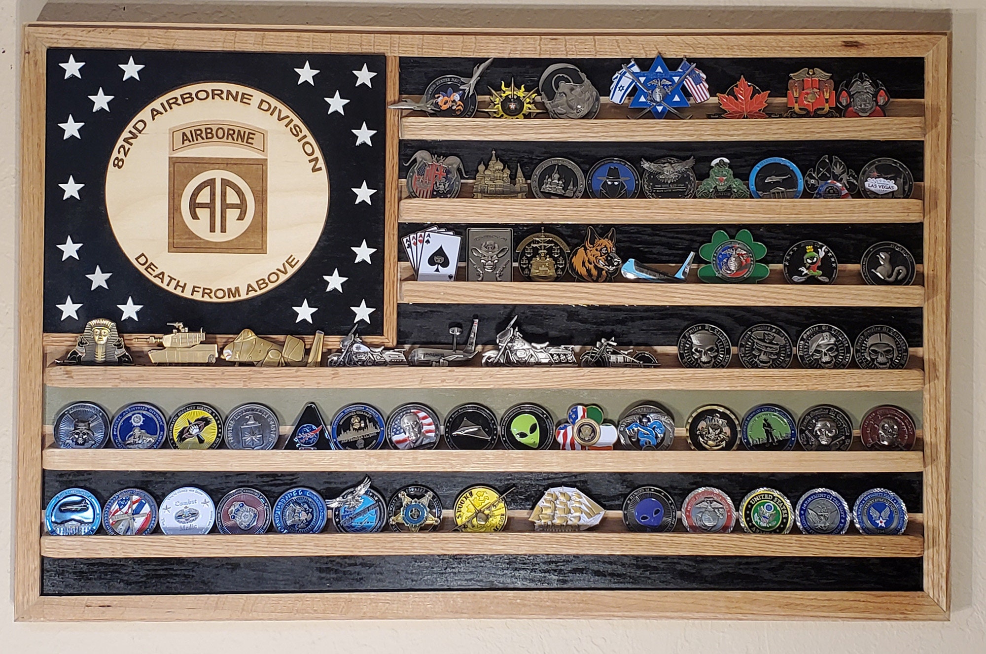 82nd Airborne Division US Army Challenge Coin Display Holder | Etsy