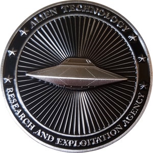 Area 51 Alien Challenge Coin Welcome to Dreamland 25 - Etsy