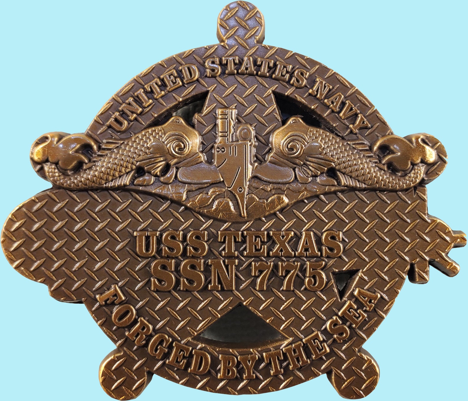 US Navy USS Texas SSN 775 Submarine Challenge Coin 131 - Etsy