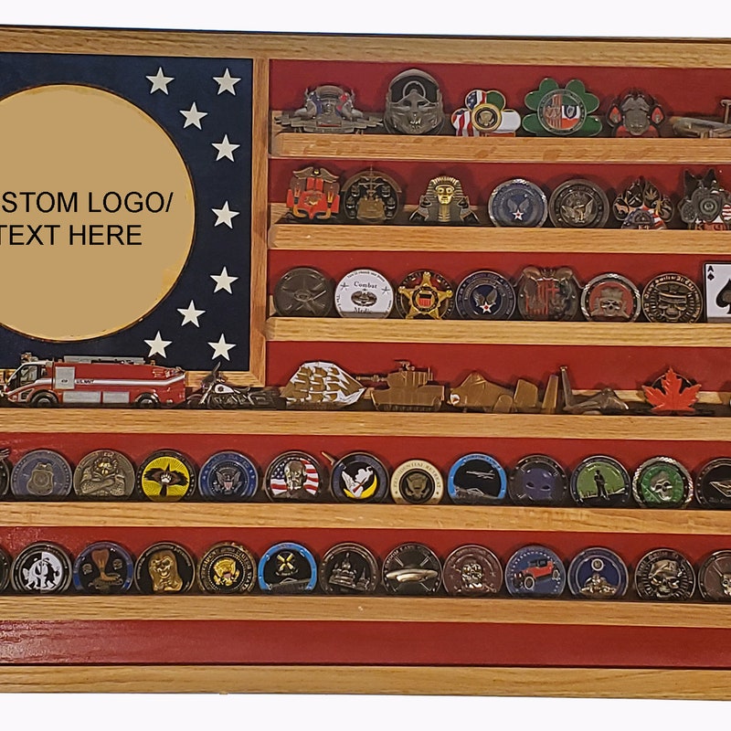 Challenge Coin Display - Etsy