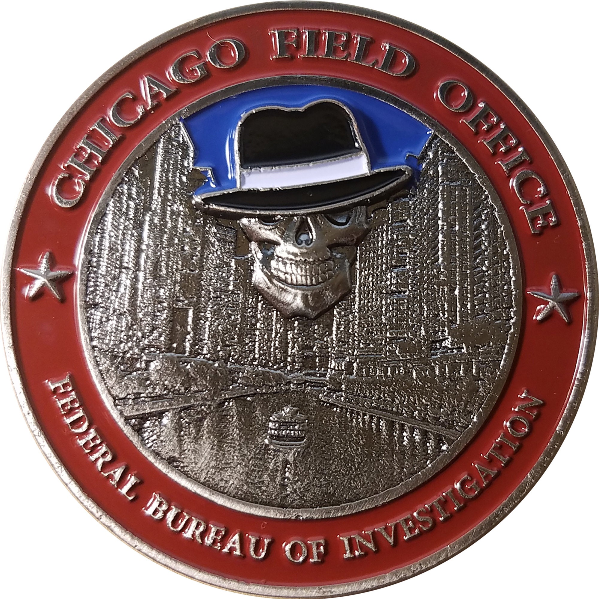 FBI Chicago Field Office Commemorative Challenge Coin 52 - Etsy
