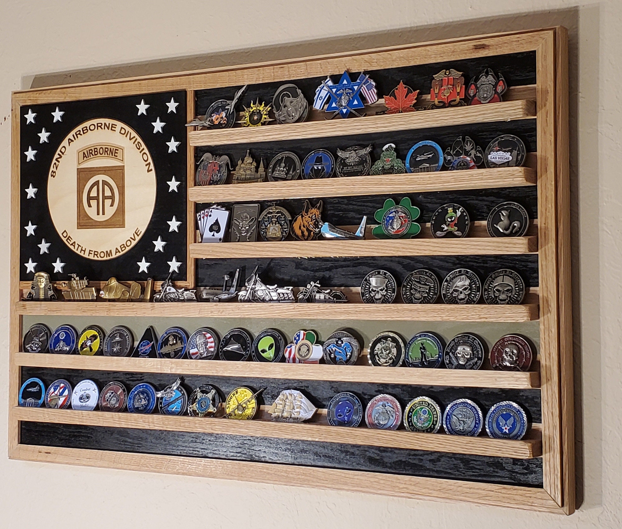 82nd Airborne Division US Army Challenge Coin Display Holder | Etsy