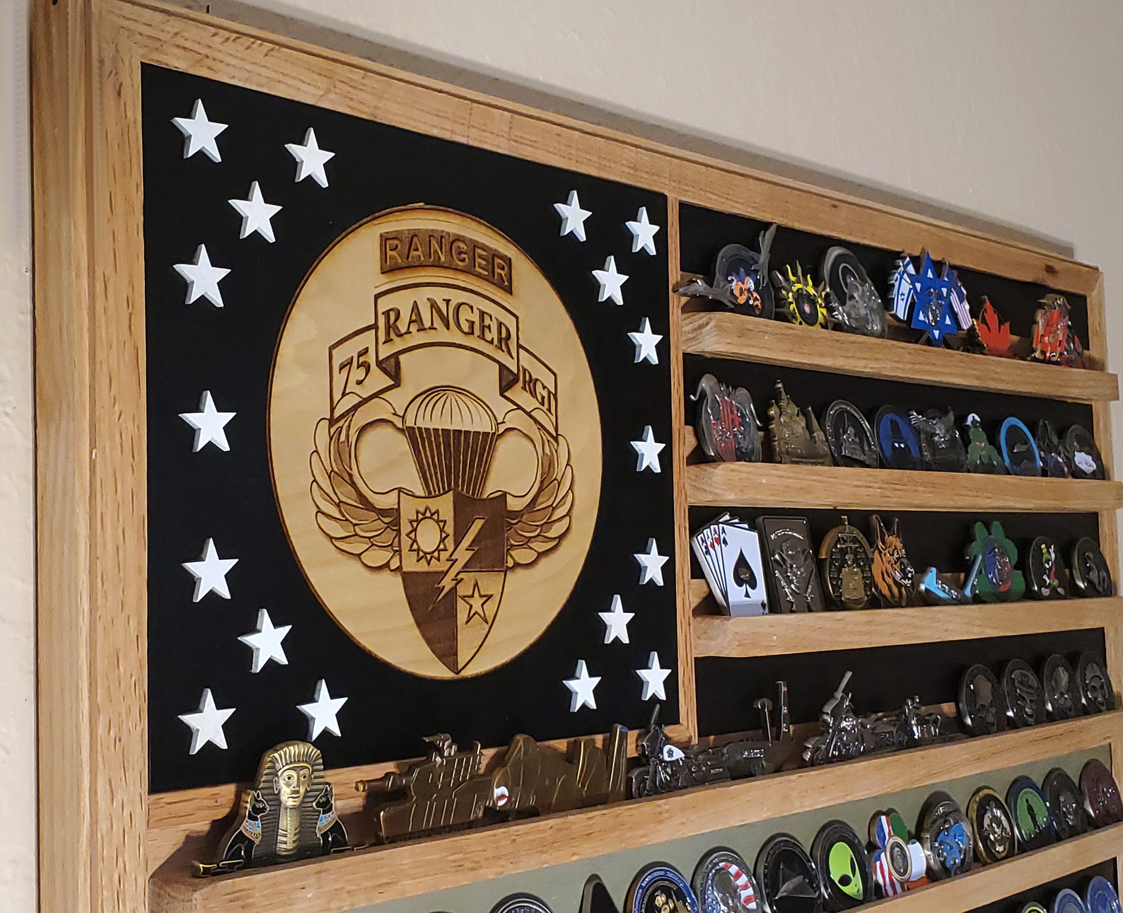75th Ranger Regiment US Army Challenge Coin Display Holder - Etsy