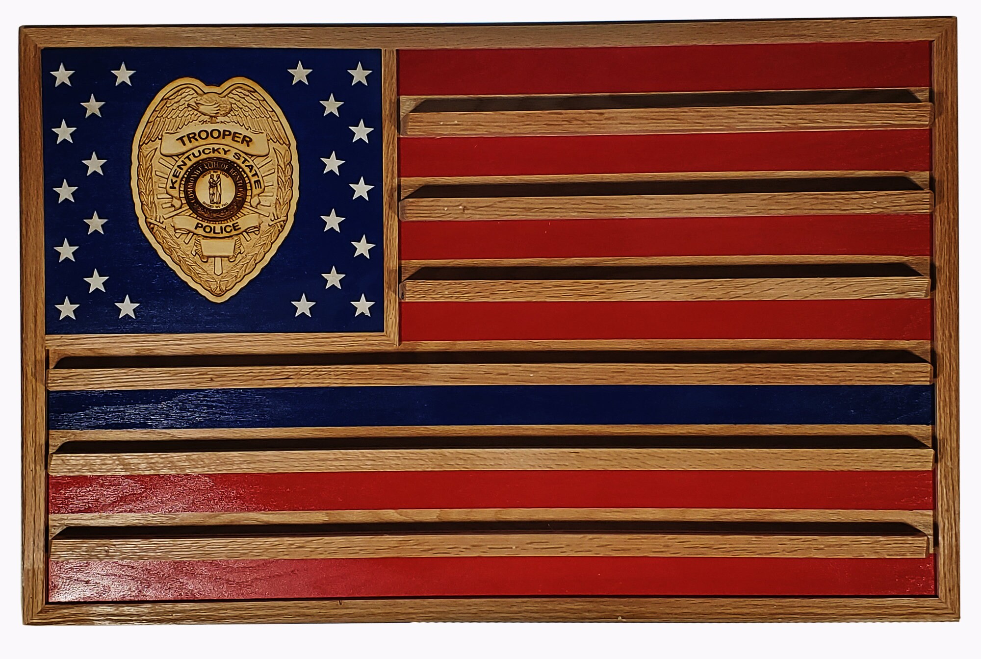 Kentucky State Trooper State Police Challenge Coin Display | Etsy