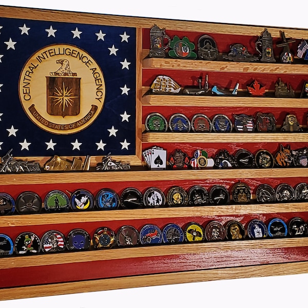 Challenge Coin Display - Etsy