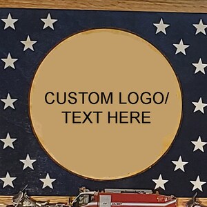 Custom Traditional Challenge Coin Display Flag (your Logo) Holds 70-100 ...