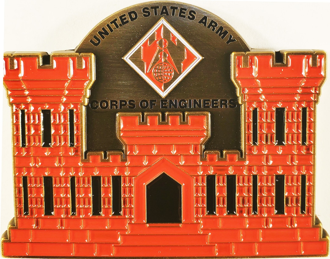 US Army Corps of Engineers "essayons" Commemorative Challenge Coin 139 ...