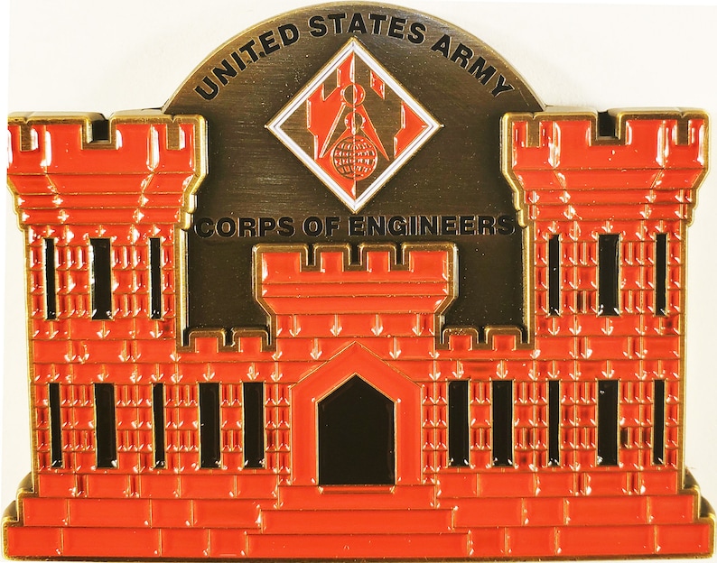 US Army Corps of Engineers "essayons" Commemorative Challenge Coin 139 ...