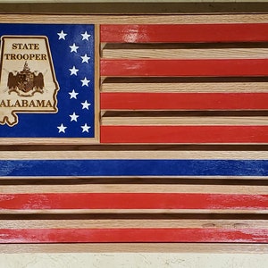 Alabama State Police Door Seal Challenge Coin Display 36 X 20 Holds 60 ...