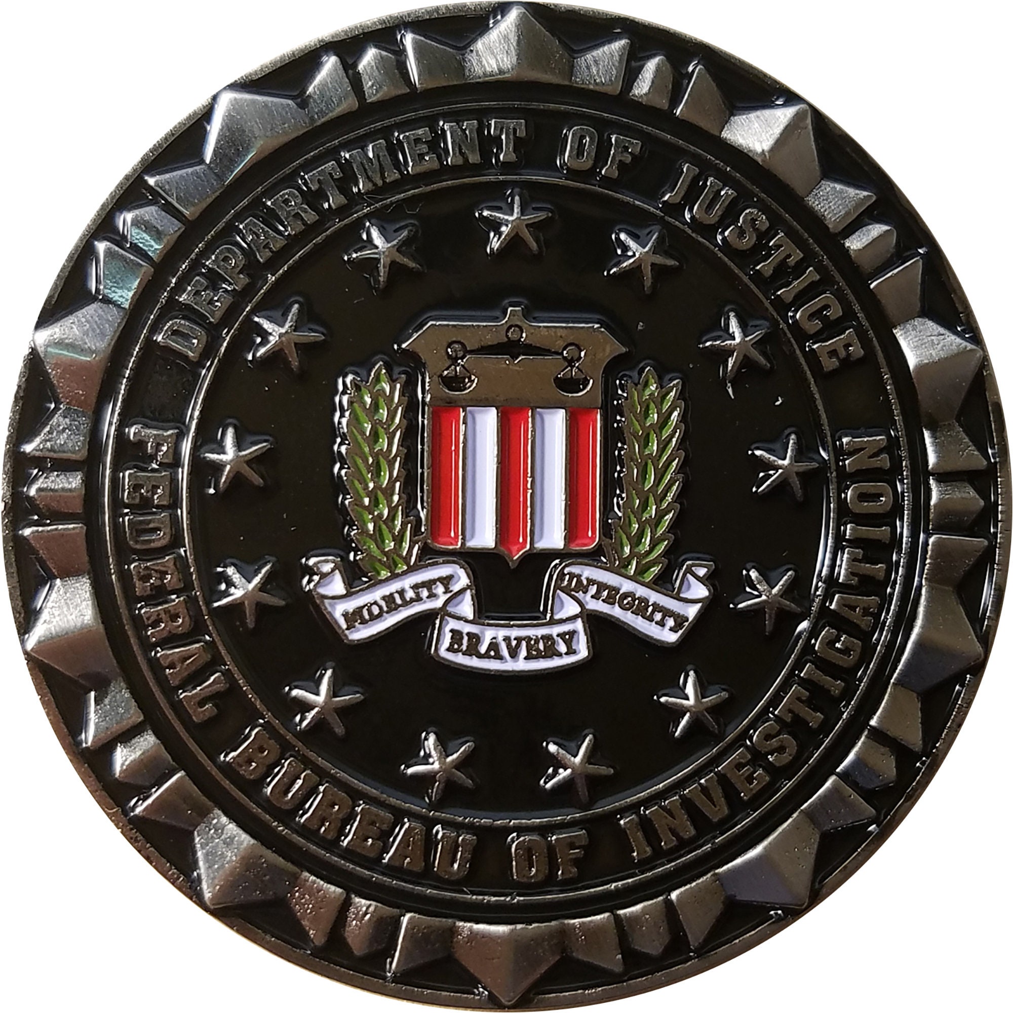 FBI Chicago Field Office Commemorative Challenge Coin 52 - Etsy