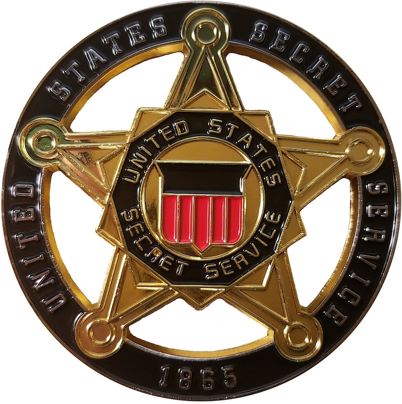 United States Secret Service Cut Out Challenge Coin 301 6 | Etsy