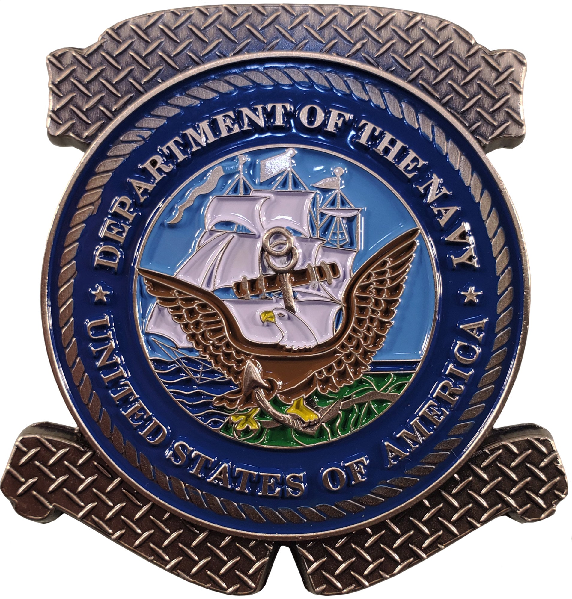 US Navy Diver Badge Commemorative Challenge Coin 2 135 - Etsy