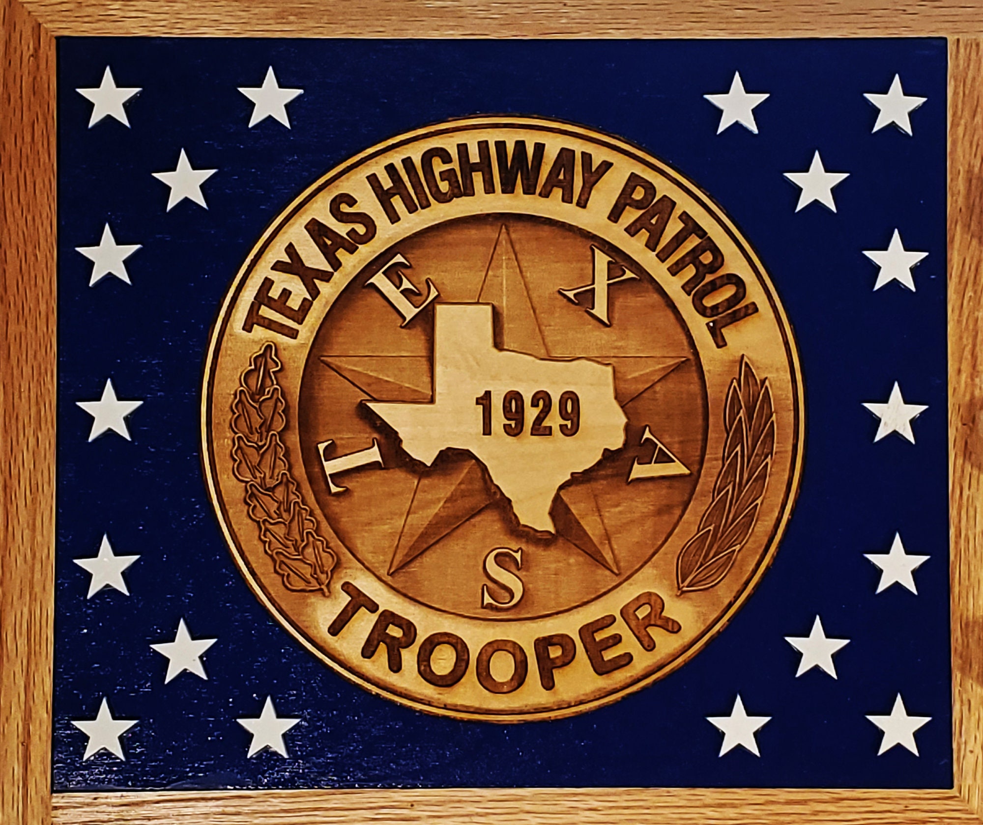 Texas Trooper / Police Challenge Badge Coin Display 70-100 | Etsy