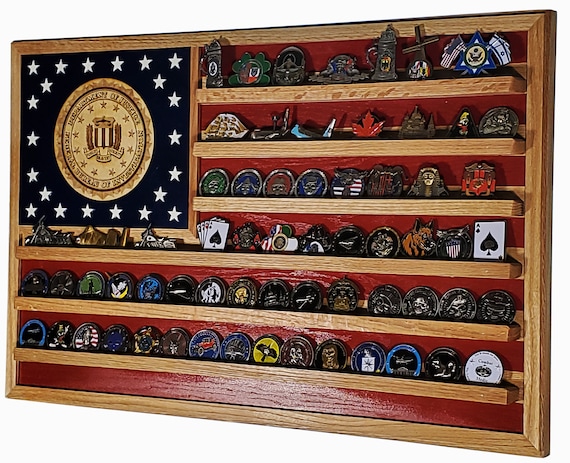Federal Bureau of Investigation FBI Challenge Coin Display - Etsy
