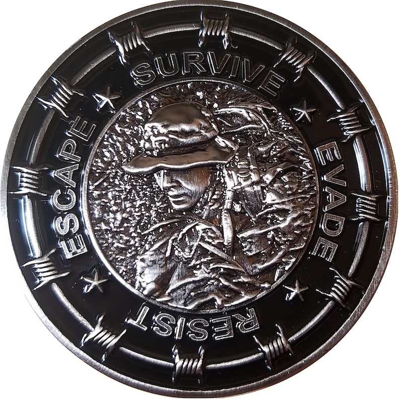SERE/POW School Challenge Coin 43 - Etsy