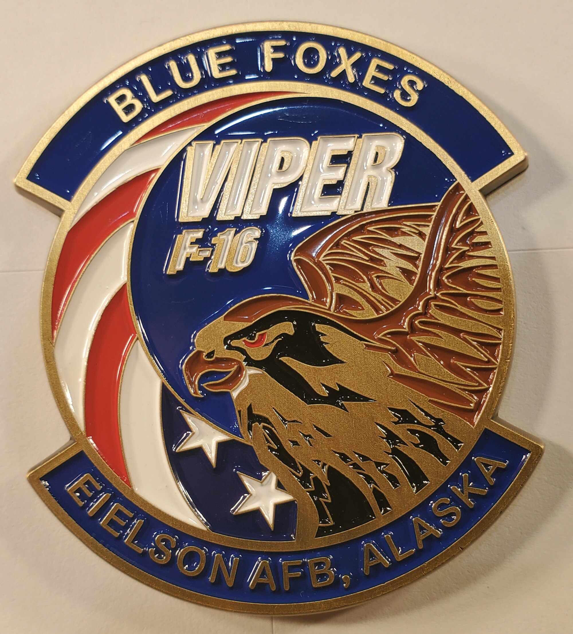 US Air Force 18th Aggressor Squadron F-16 Commemorative | Etsy