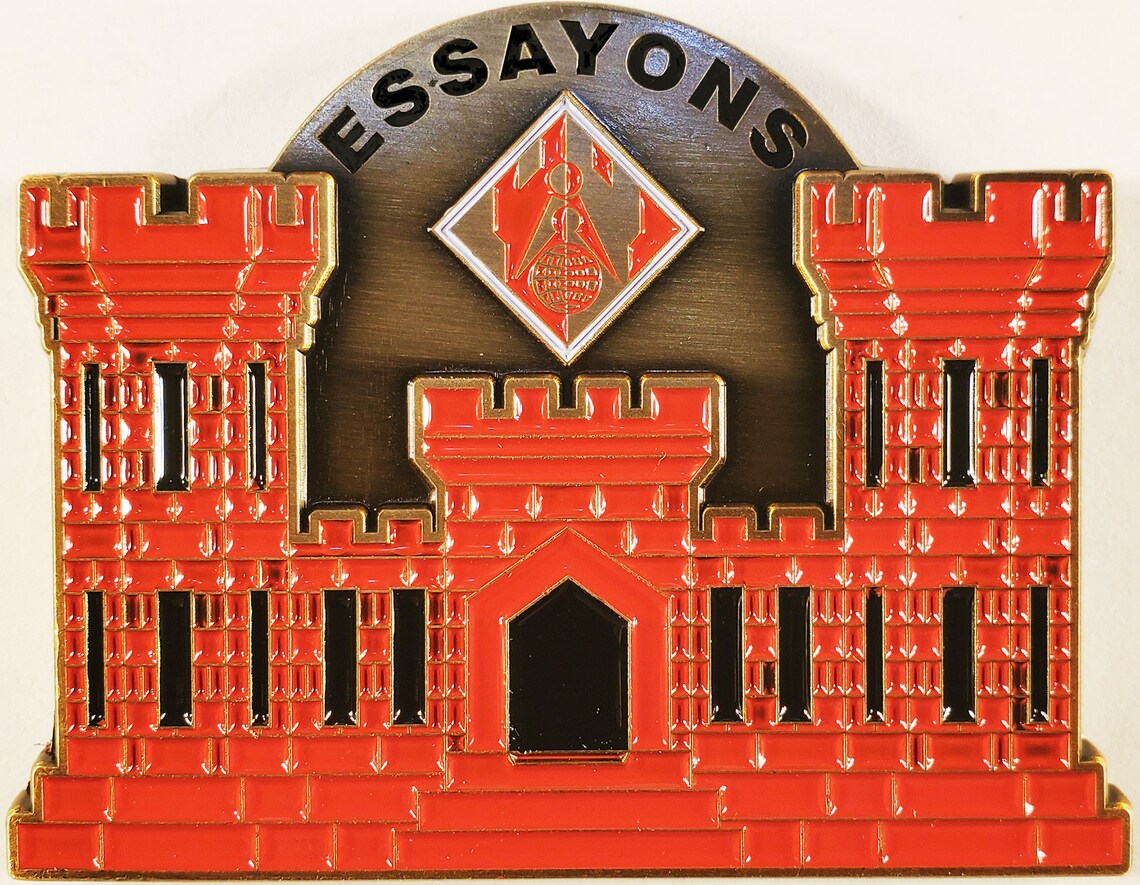 US Army Corps of Engineers essayons Commemorative - Etsy
