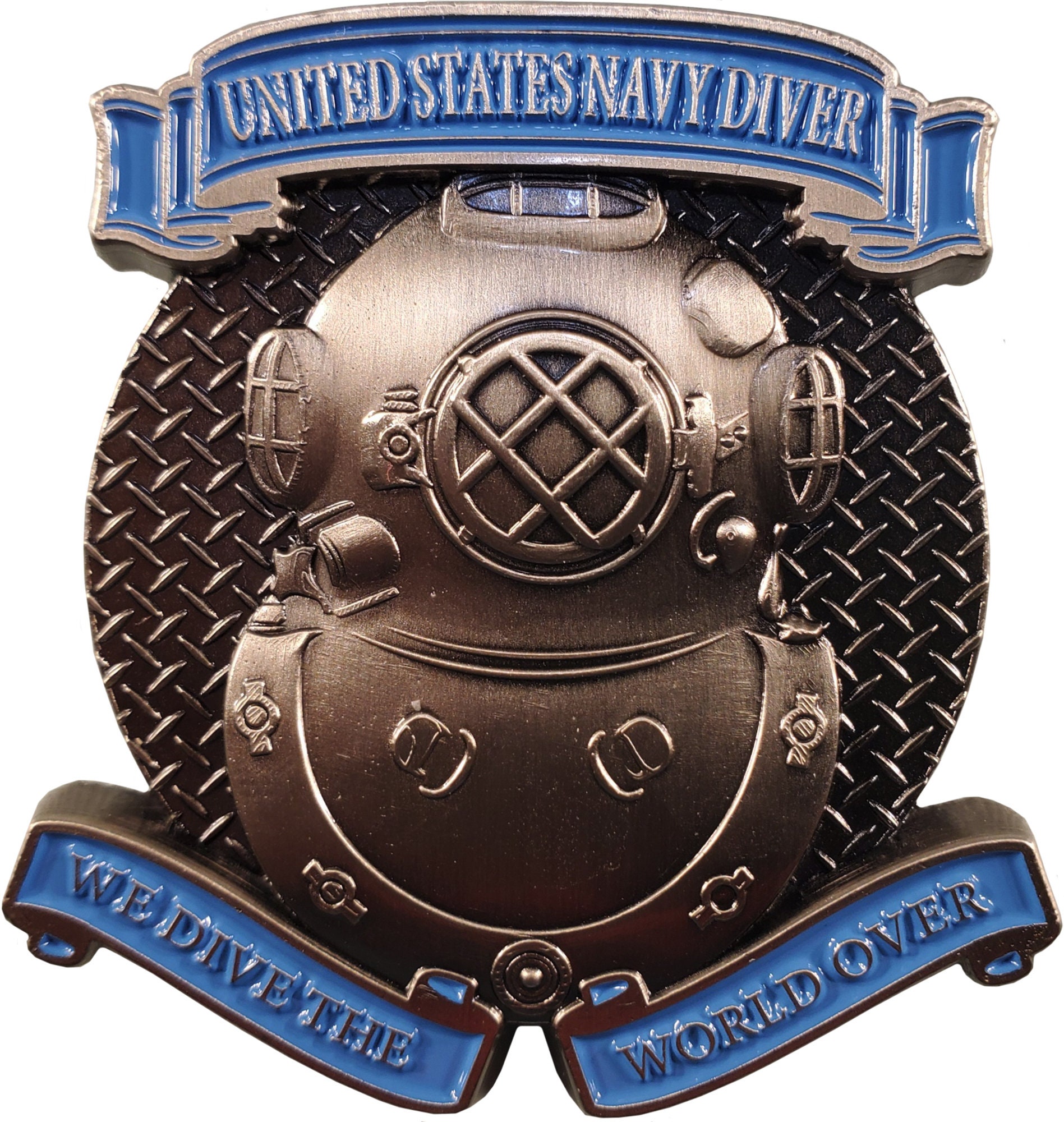 US Navy Diver Badge Commemorative Challenge Coin 2 135 - Etsy