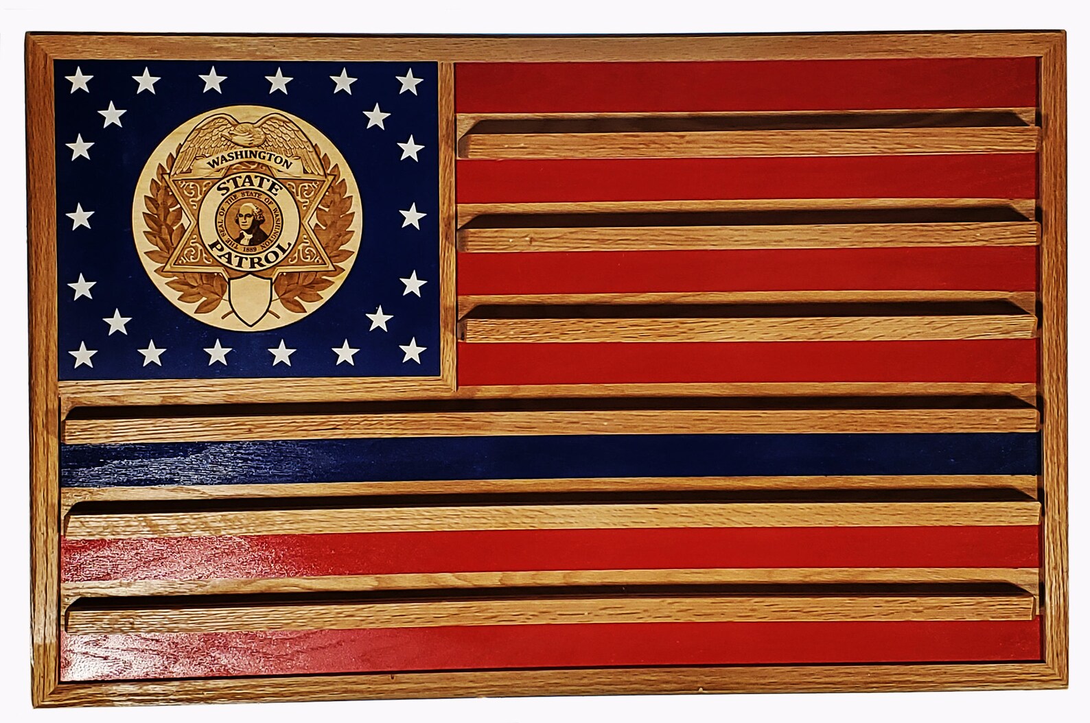 Washington State Trooper State Police Challenge Coin Display - Etsy