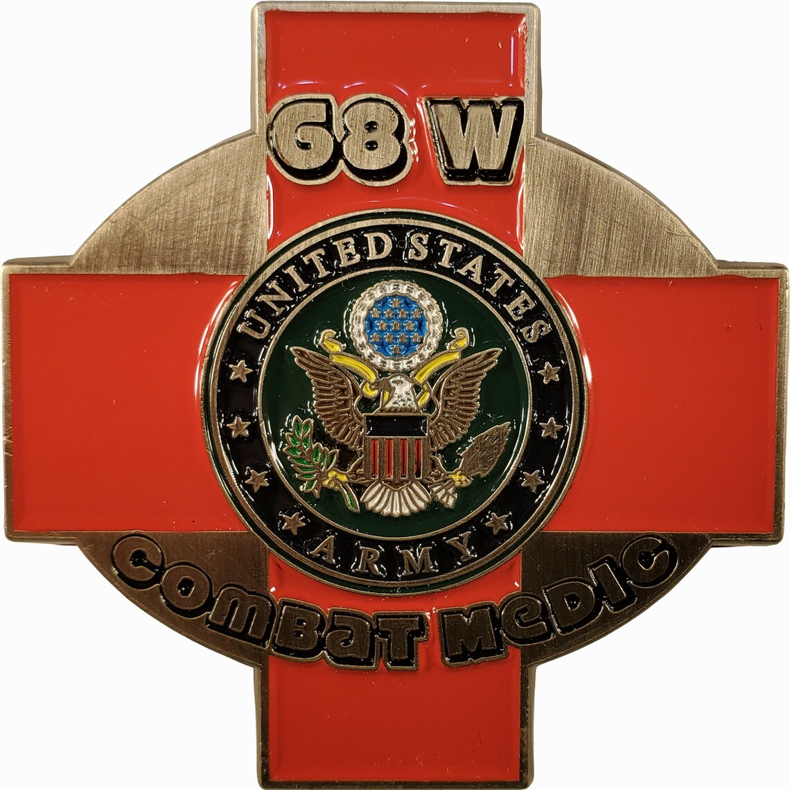 US Army Combat Medic MOS 68W Commemorative Challenge Coin 143 - Etsy