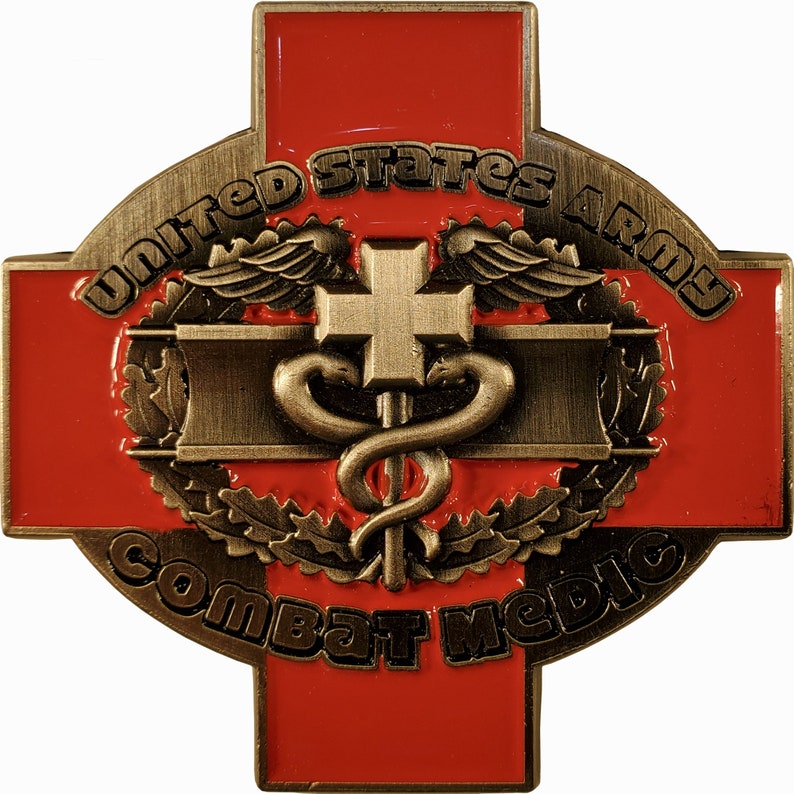 US Army Combat Medic MOS 68W Commemorative Challenge Coin 143 - Etsy