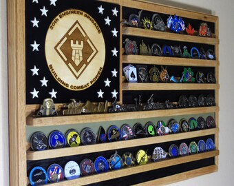 555th Engineer Brigade US Army Challenge Coin Display Holder | Etsy