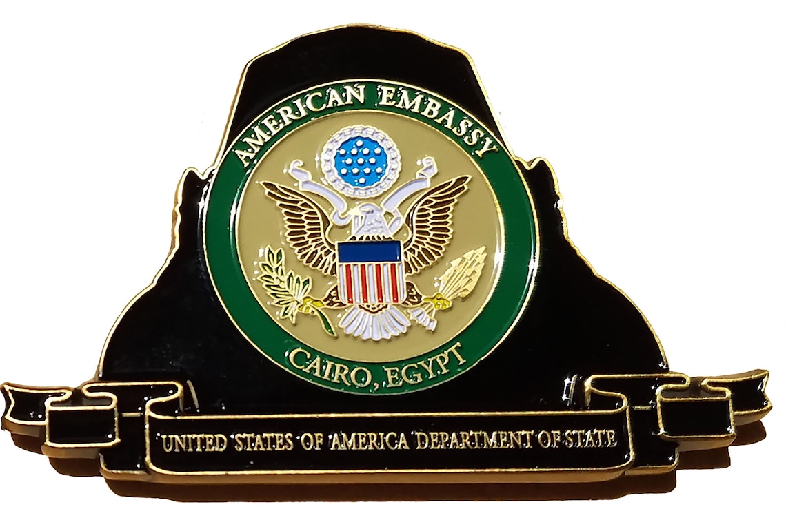 US Embassy Cairo Egypt US State Department Commemorative - Etsy