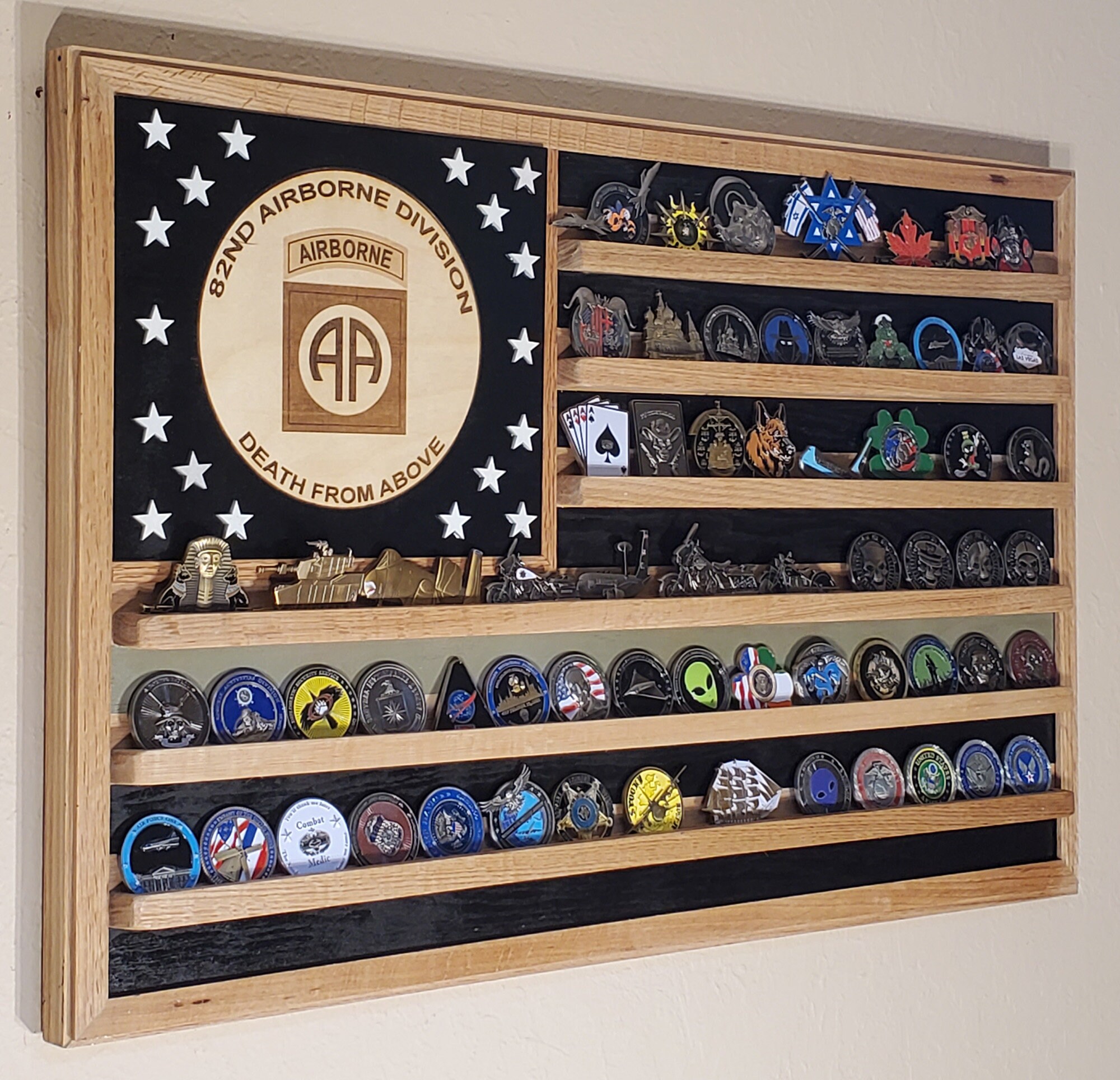 82nd Airborne Division US Army Challenge Coin Display Holder | Etsy