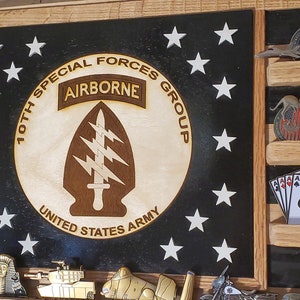 10th Special Forces Group US Army Challenge Coin Display - Etsy