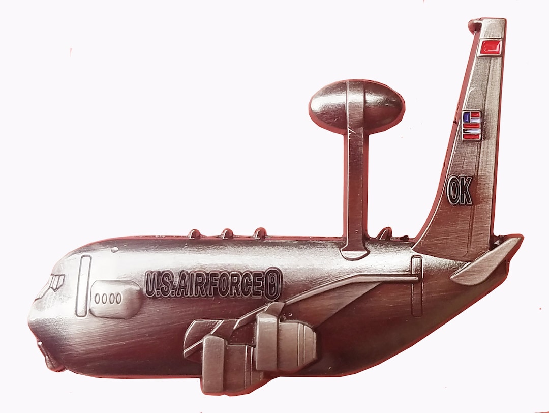 US Air Force E-3 Sentry AWACS 552nd Air Control Wing Commemorative ...