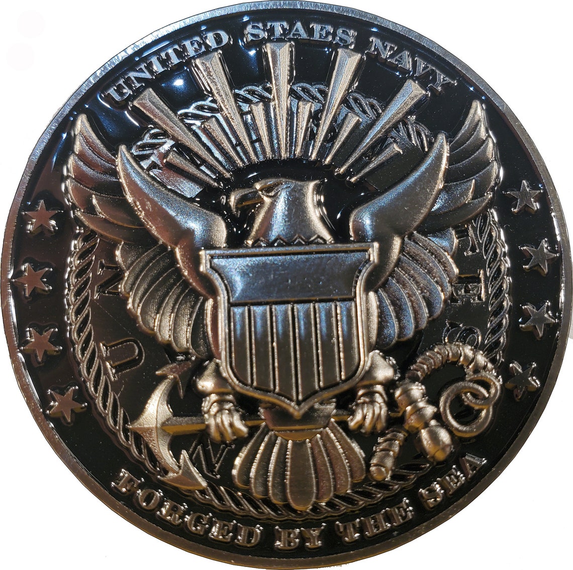 US Navy USS Abraham Lincoln CVN-72 Commemorative Challenge | Etsy