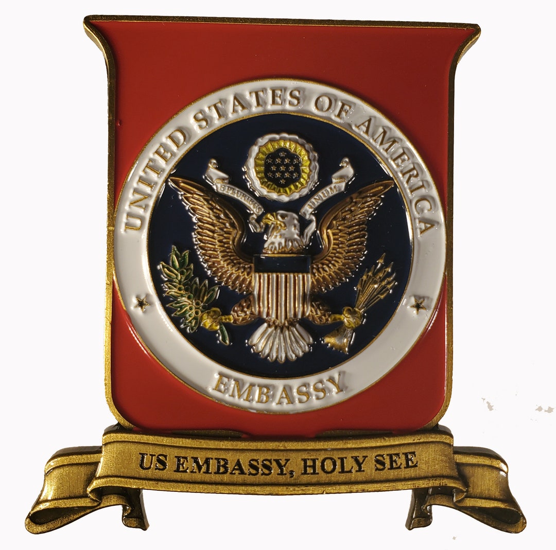 US Embassy Vatican City Challenge Coin 174 - Etsy