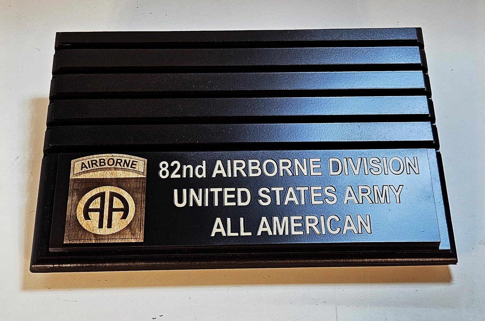 82nd Airborne Challenge Coin Display: US Army Veteran Gift - Etsy