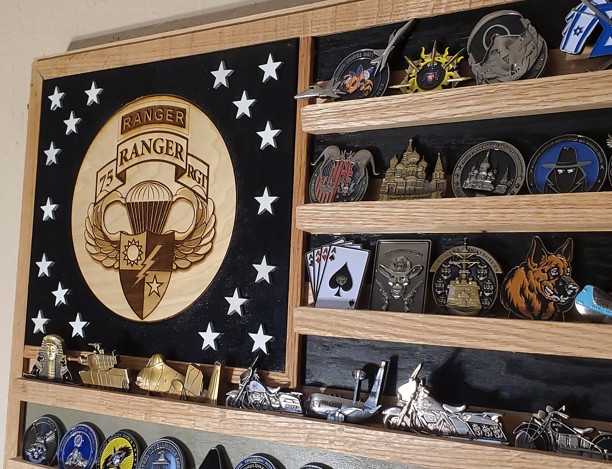 75th Ranger Regiment US Army Challenge Coin Display Holder - Etsy