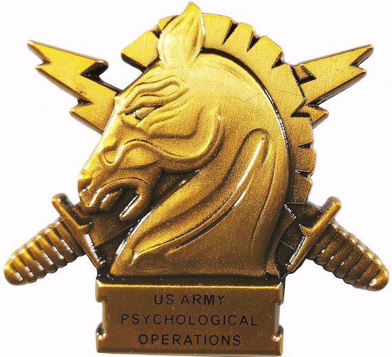 U.S. Army Psychological Operations Commemorative Challenge - Etsy