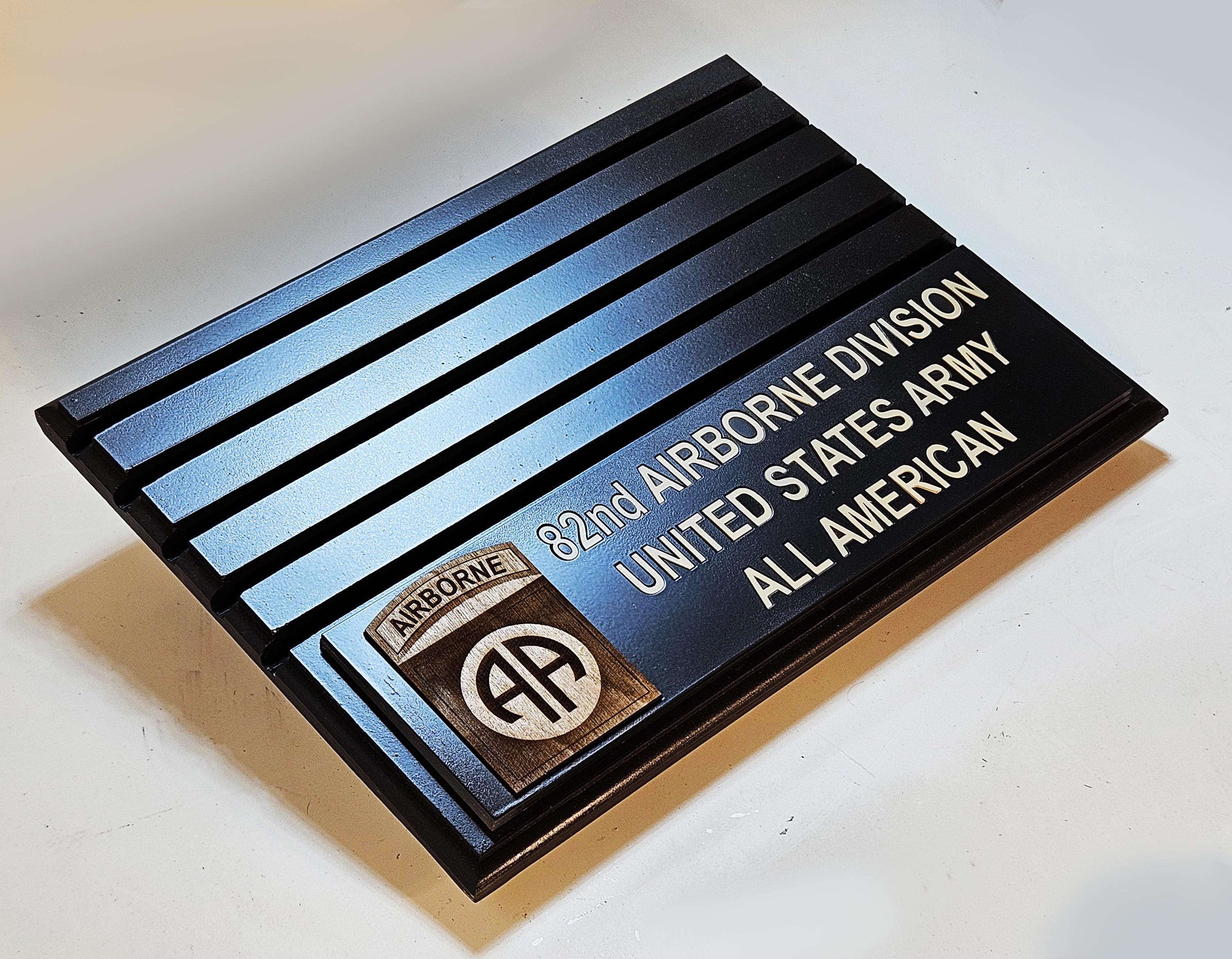 82nd Airborne Challenge Coin Display: US Army Veteran Gift - Etsy