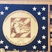 3rd Infantry Division US Army Challenge Coin Display: Hardwood Flag (36 ...