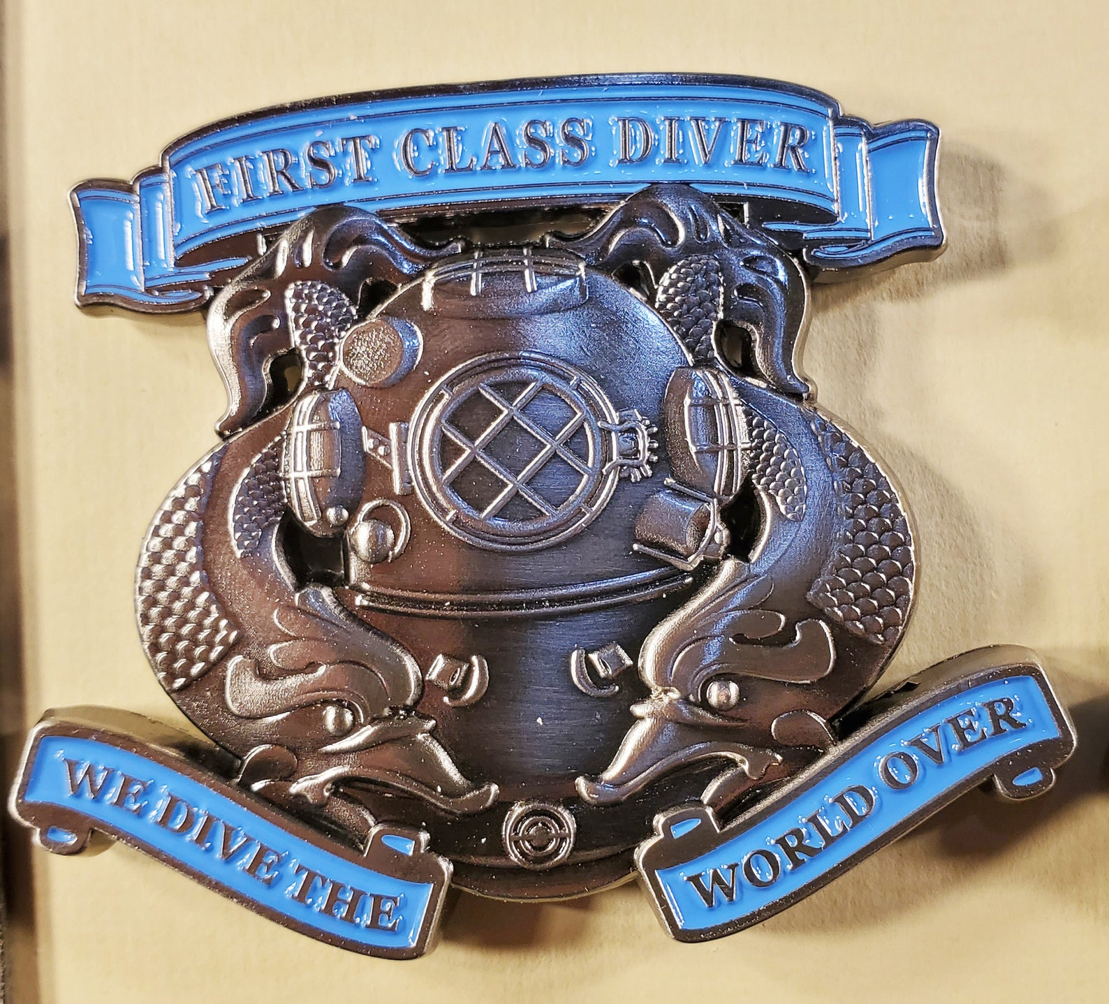 US Navy First Class Diver Commemorative Challenge Coin 127 | Etsy