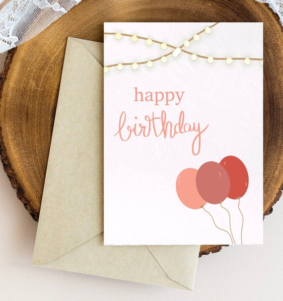 Happy Birthday String Lights