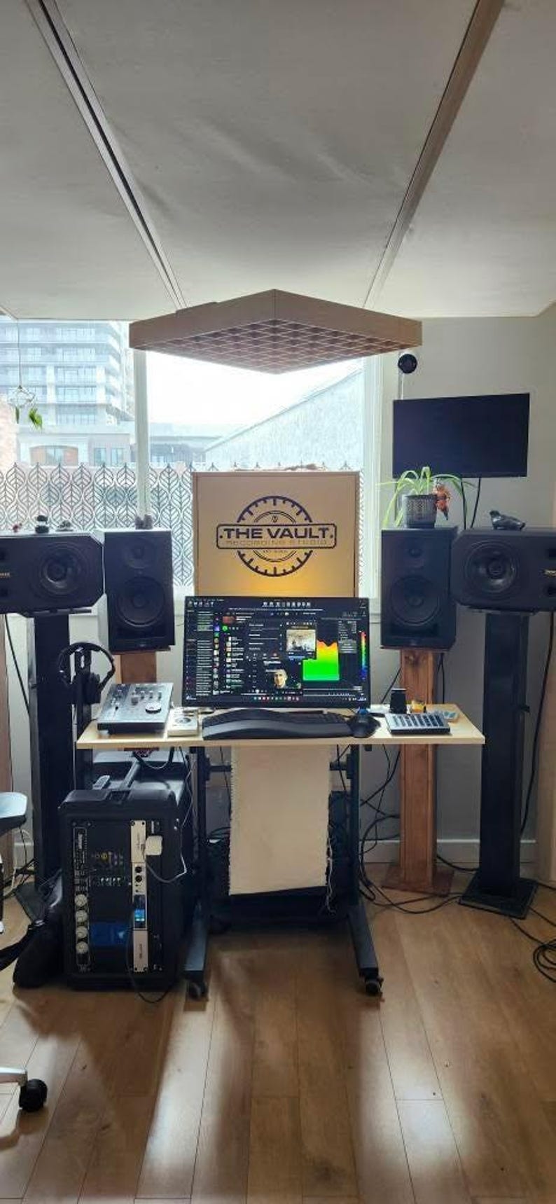 Recording Studio Wall Panel Wooden Sound Diffuser Noise Reduction Sound ...