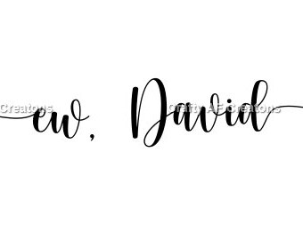 Ew David Svg - Etsy