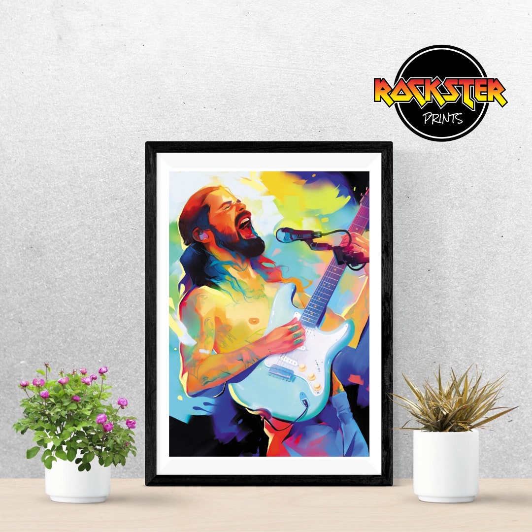 Simon Neil Biffy Clyro Guitarist Poster Print - Etsy