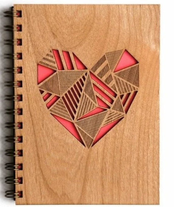 Notebook Cover Digital File for Laser and CNC SVG DXF - Etsy