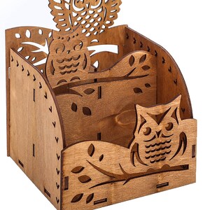 Office Desktop Organizer 3mm Digital File for Laser and CNC | DXF SVG ...