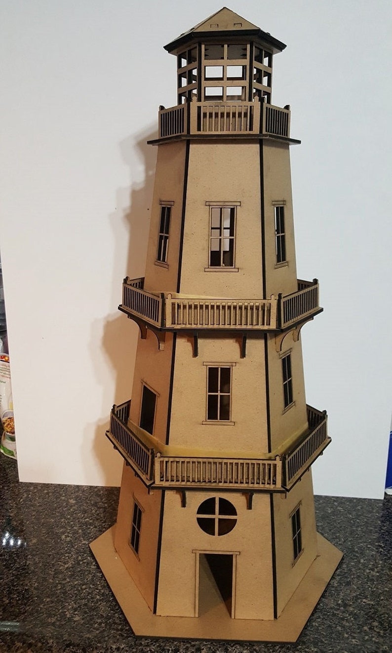 Laser Cut Lighthouse 3mm Digital File for Laser and CNC SVG - Etsy Canada