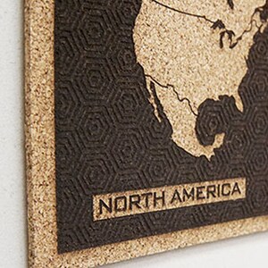 Globe Map Digital File for Laser and CNC | CDR | Laser Cut Files ...