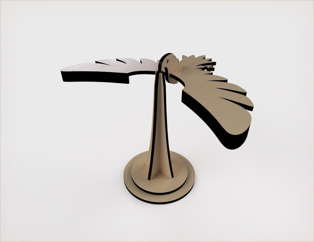 Balancing Bird 3mm Digital File for Laser and CNC | CDR SVG Ai | Laser ...