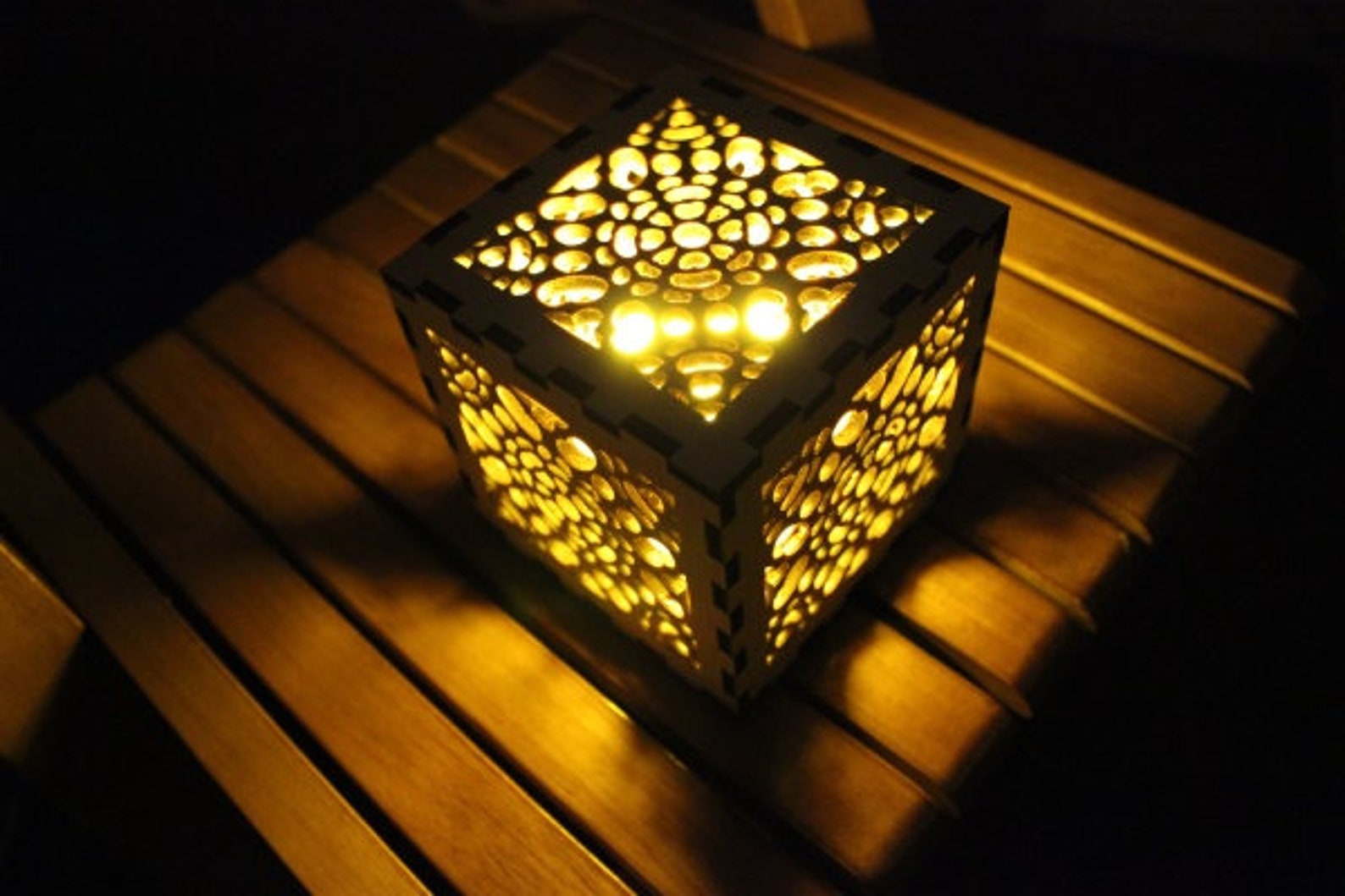 Cube Lamp 4mm Digital File for Laser and CNC Lamp CDR SVG Laser Cut ...