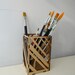 Pen Holder 3mm Digital File for Laser and CNC DXF Laser Cut Files ...